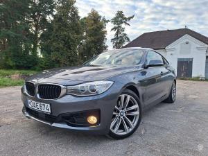 Pelēks BMW 320 Gran Turismo 2016 Viļņa, ar dzinēja tilpumu 2.00 L un nobraukumu 212 tūkst. km par 15500 €, foto 1 vietnē AUTOMOTO.COM.LV