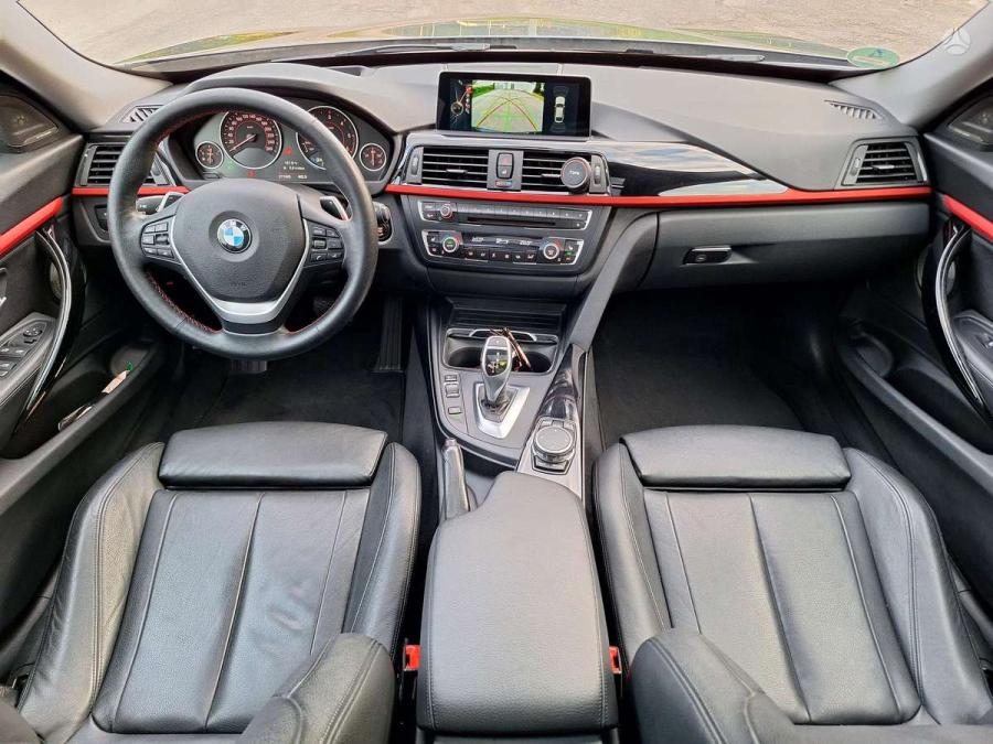Grey BMW 320 Gran Turismo 2016 in Vilnius, with an engine capacity of 2.00 L and mileage of 212 thousand km for 15500 €, photo 17 on AUTOMOTO.COM.LV