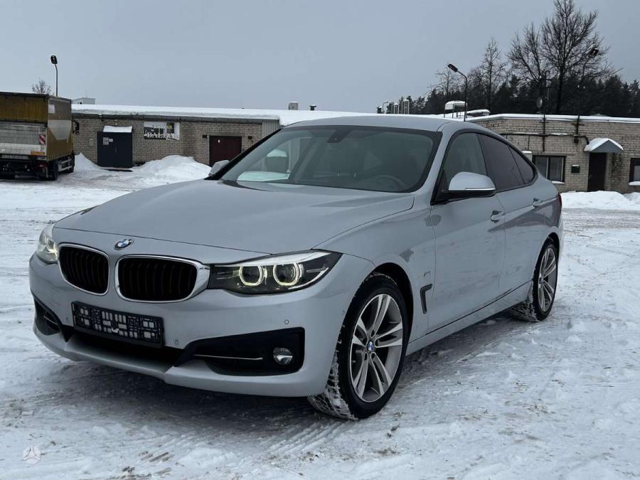 Grey BMW 320 Gran Turismo 2017 in Utena, with an engine capacity of 2.00 L and mileage of 256 thousand km for 11600 €, photo 2 on AUTOMOTO.COM.LV