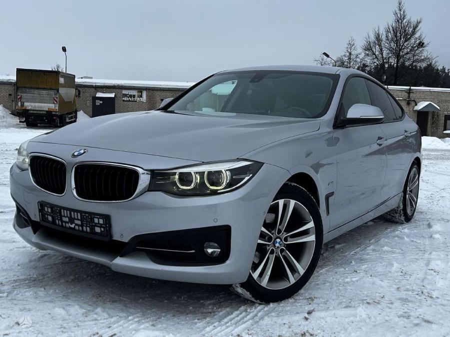 Grey BMW 320 Gran Turismo 2017 in Utena, with an engine capacity of 2.00 L and mileage of 256 thousand km for 11600 €, photo 3 on AUTOMOTO.COM.LV
