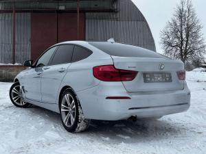 Grey BMW 320 Gran Turismo 2017 in Utena, with an engine capacity of 2.00 L and mileage of 256 thousand km for 11600 €, photo 7 on AUTOMOTO.COM.LV