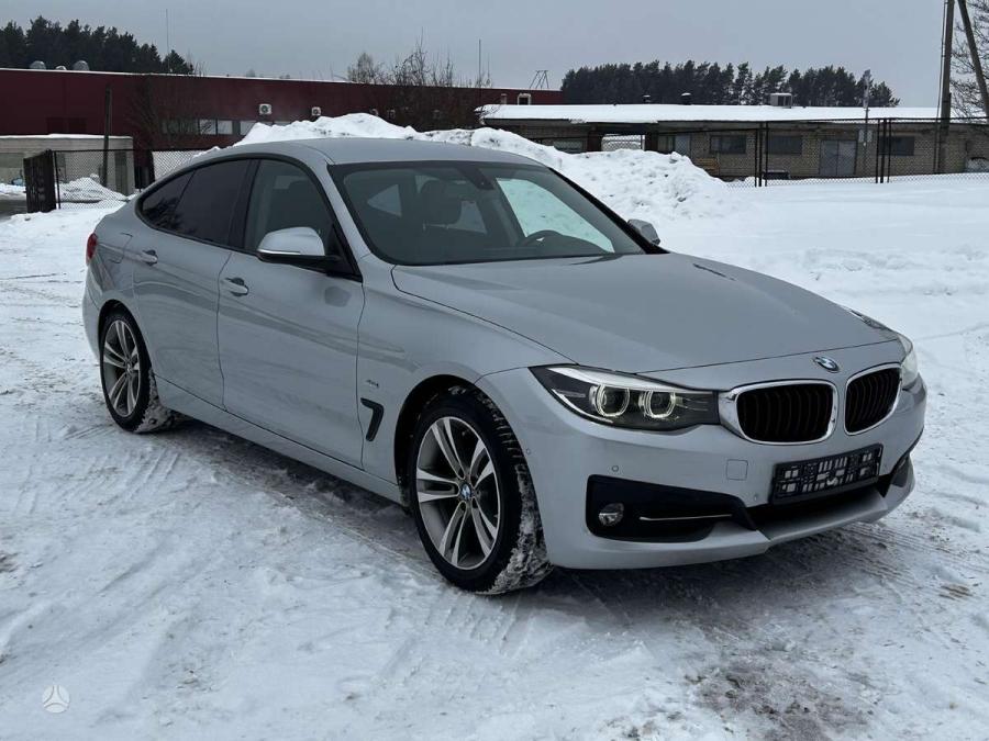 Grey BMW 320 Gran Turismo 2017 in Utena, with an engine capacity of 2.00 L and mileage of 256 thousand km for 11600 €, photo 8 on AUTOMOTO.COM.LV