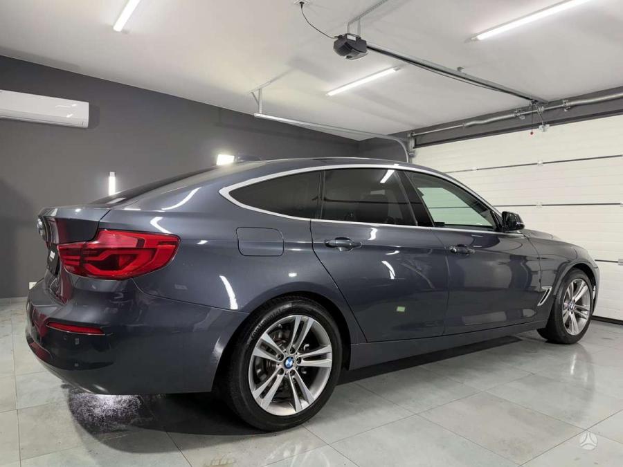 Grey BMW 320 Gran Turismo 2017 in Utena, with an engine capacity of 2.00 L and mileage of 258 thousand km for 11950 €, photo 3 on AUTOMOTO.COM.LV