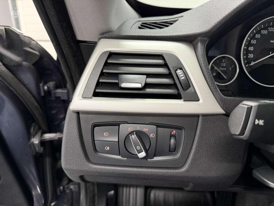 Grey BMW 320 Gran Turismo 2017 in Utena, with an engine capacity of 2.00 L and mileage of 258 thousand km for 11950 €, photo 16 on AUTOMOTO.COM.LV