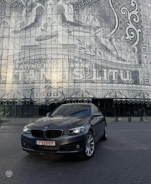 Pelēks BMW 320 Gran Turismo 2018 Kauņa, ar dzinēja tilpumu 2.00 L un nobraukumu 257 tūkst. km par 12850 €, foto 1 vietnē AUTOMOTO.COM.LV