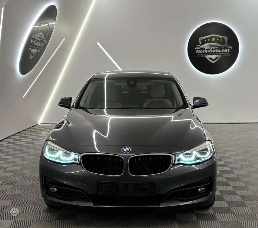 Grey BMW 320 Gran Turismo 2018 in Marijampole, with an engine capacity of 2.00 L and mileage of 255 thousand km for 14350 €, photo 32 on AUTOMOTO.COM.LV
