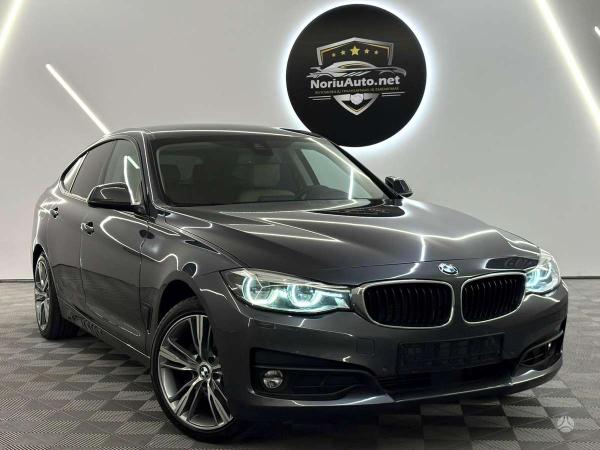 Pelēks BMW 320 Gran Turismo 2018 Marijampole, ar dzinēja tilpumu 2.00 L un nobraukumu 253 tūkst. km par 14250 €, foto 1 vietnē AUTOMOTO.COM.LV