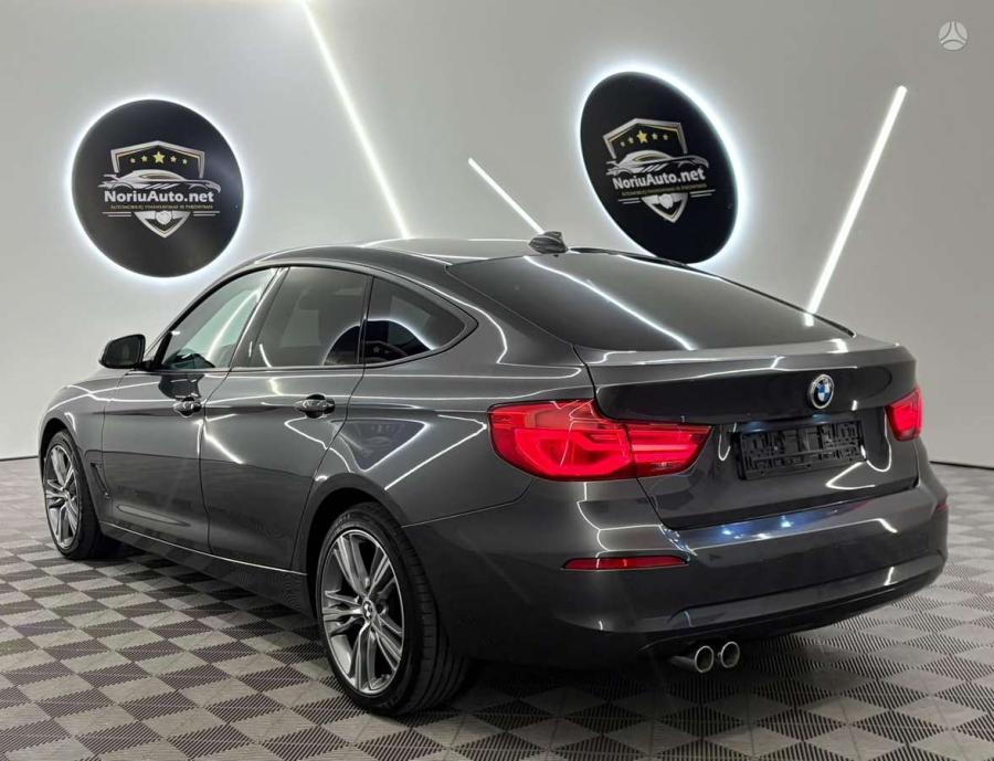 Pelēks BMW 320 Gran Turismo 2018 Marijampole, ar dzinēja tilpumu 2.00 L un nobraukumu 253 tūkst. km par 14250 €, foto 16 vietnē AUTOMOTO.COM.LV