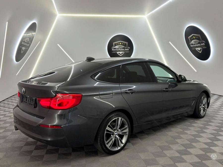 Pelēks BMW 320 Gran Turismo 2018 Marijampole, ar dzinēja tilpumu 2.00 L un nobraukumu 253 tūkst. km par 14250 €, foto 24 vietnē AUTOMOTO.COM.LV