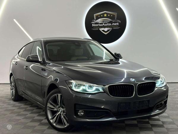 Grey BMW 320 Gran Turismo 2018 in Marijampole, with an engine capacity of 2.00 L and mileage of 253 thousand km for 13850 €, photo 1 on AUTOMOTO.COM.LV