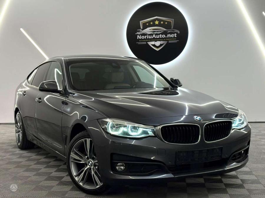 Pelēks BMW 320 Gran Turismo 2018 Marijampole, ar dzinēja tilpumu 2.00 L un nobraukumu 253 tūkst. km par 13850 €, foto 1 vietnē AUTOMOTO.COM.LV