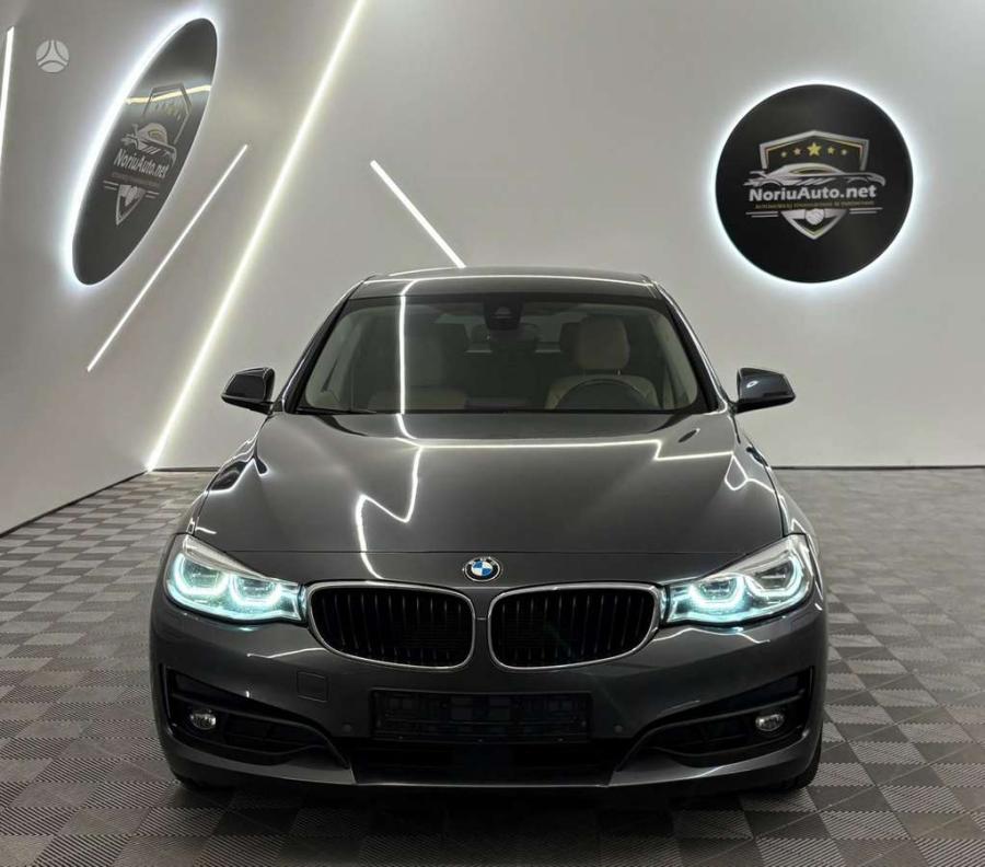 Pelēks BMW 320 Gran Turismo 2018 Marijampole, ar dzinēja tilpumu 2.00 L un nobraukumu 253 tūkst. km par 13850 €, foto 6 vietnē AUTOMOTO.COM.LV
