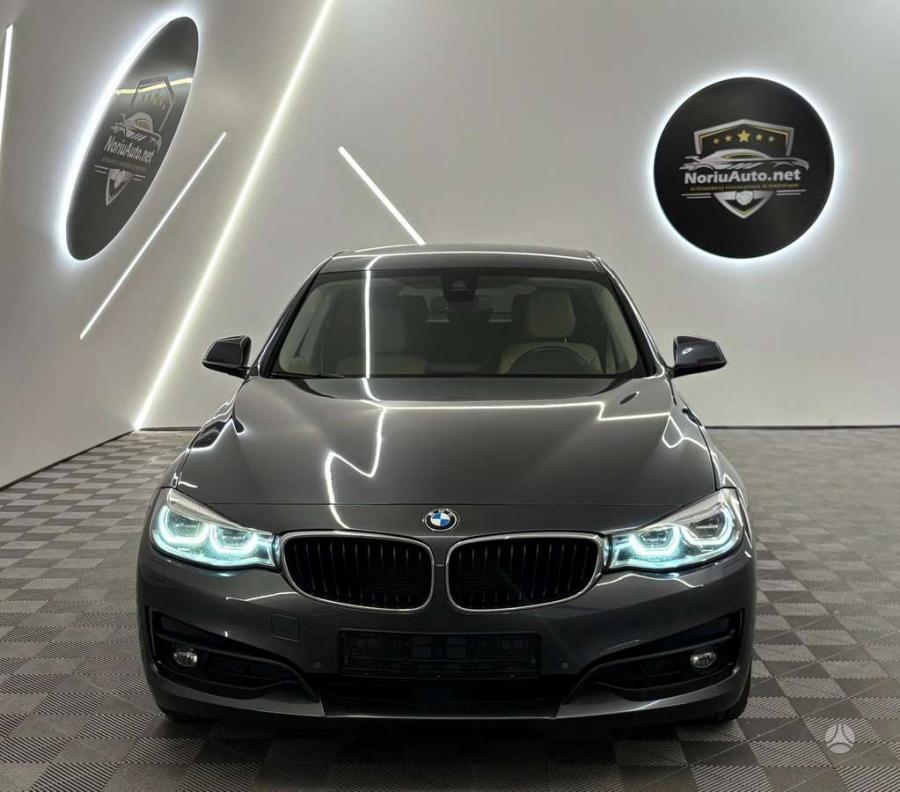 Grey BMW 320 Gran Turismo 2018 in Marijampole, with an engine capacity of 2.00 L and mileage of 253 thousand km for 13650 €, photo 7 on AUTOMOTO.COM.LV