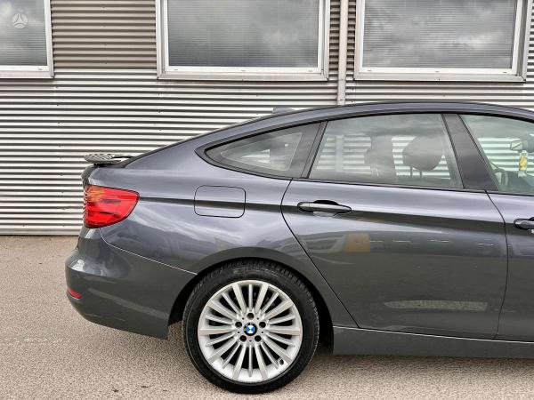 Pelēks BMW 320 Gran Turismo 2013 Šauļi, ar dzinēja tilpumu 2.00 L un nobraukumu 270 tūkst. km par 9350 €, foto 9 vietnē AUTOMOTO.COM.LV