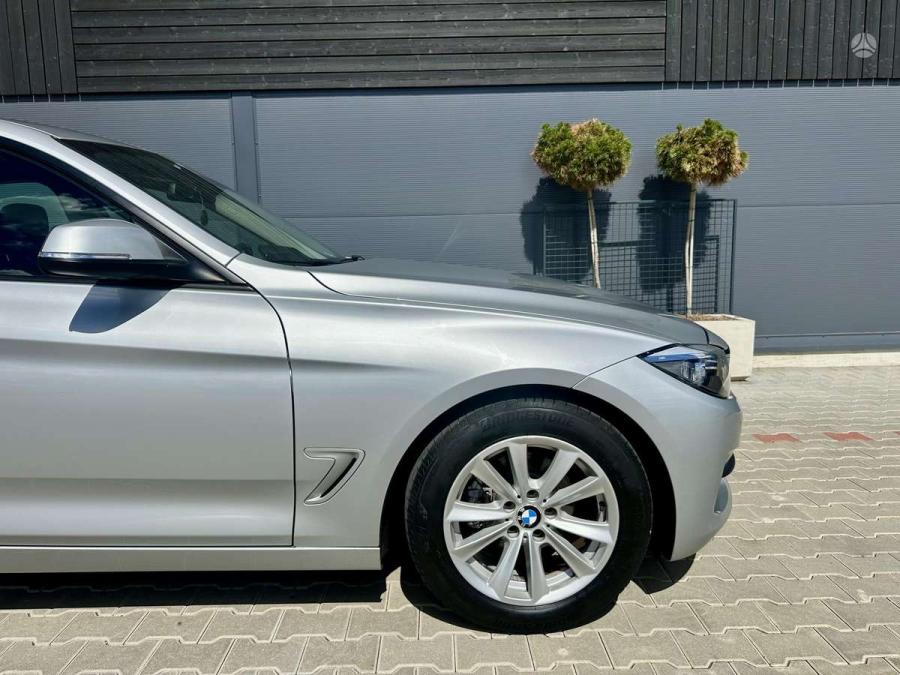 Pelēks BMW 320 Gran Turismo 2014 Šauļi, ar dzinēja tilpumu 2.00 L un nobraukumu 271 tūkst. km par 9350 €, foto 6 vietnē AUTOMOTO.COM.LV