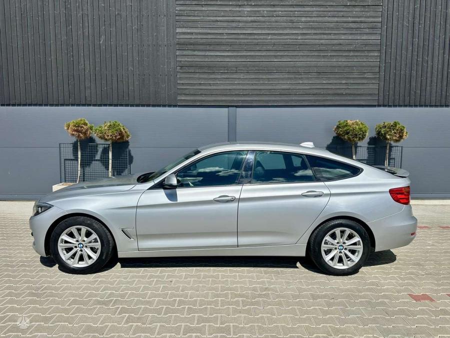 Pelēks BMW 320 Gran Turismo 2014 Šauļi, ar dzinēja tilpumu 2.00 L un nobraukumu 271 tūkst. km par 9350 €, foto 8 vietnē AUTOMOTO.COM.LV