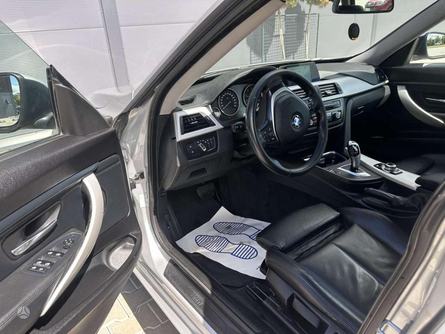 Pelēks BMW 320 Gran Turismo 2014 Šauļi, ar dzinēja tilpumu 2.00 L un nobraukumu 271 tūkst. km par 9350 €, foto 14 vietnē AUTOMOTO.COM.LV