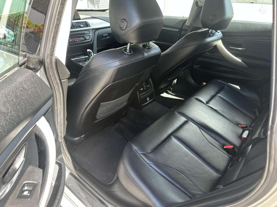 Pelēks BMW 320 Gran Turismo 2014 Šauļi, ar dzinēja tilpumu 2.00 L un nobraukumu 271 tūkst. km par 9350 €, foto 19 vietnē AUTOMOTO.COM.LV