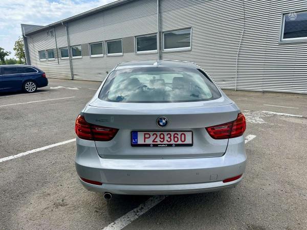 Grey BMW 320 Gran Turismo 2014 in Siauliai, with an engine capacity of 2.00 L and mileage of 271 thousand km for 9499 €, photo 7 on AUTOMOTO.COM.LV