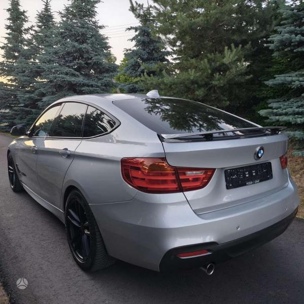 Pelēks BMW 320 Gran Turismo 2015 Utena, ar dzinēja tilpumu 2.00 L un nobraukumu 275 tūkst. km par 10950 €, foto 4 vietnē AUTOMOTO.COM.LV