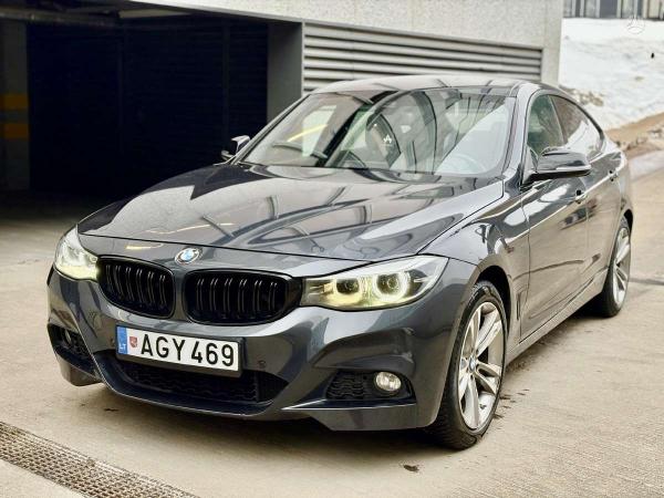 Pelēks BMW 320 Gran Turismo 2017 Viļņa, ar dzinēja tilpumu 2.00 L un nobraukumu 190 tūkst. km par 13950 €, foto 1 vietnē AUTOMOTO.COM.LV