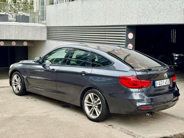 Pelēks BMW 320 Gran Turismo 2017 Viļņa, ar dzinēja tilpumu 2.00 L un nobraukumu 190 tūkst. km par 13950 €, foto 5 vietnē AUTOMOTO.COM.LV