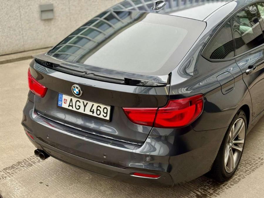 Pelēks BMW 320 Gran Turismo 2017 Viļņa, ar dzinēja tilpumu 2.00 L un nobraukumu 190 tūkst. km par 13950 €, foto 8 vietnē AUTOMOTO.COM.LV