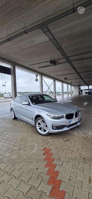 Pelēks BMW 320 Gran Turismo 2019 Viļņa, ar dzinēja tilpumu 2.00 L un nobraukumu 300 tūkst. km par 10900 €, foto  vietnē AUTOMOTO.COM.LV