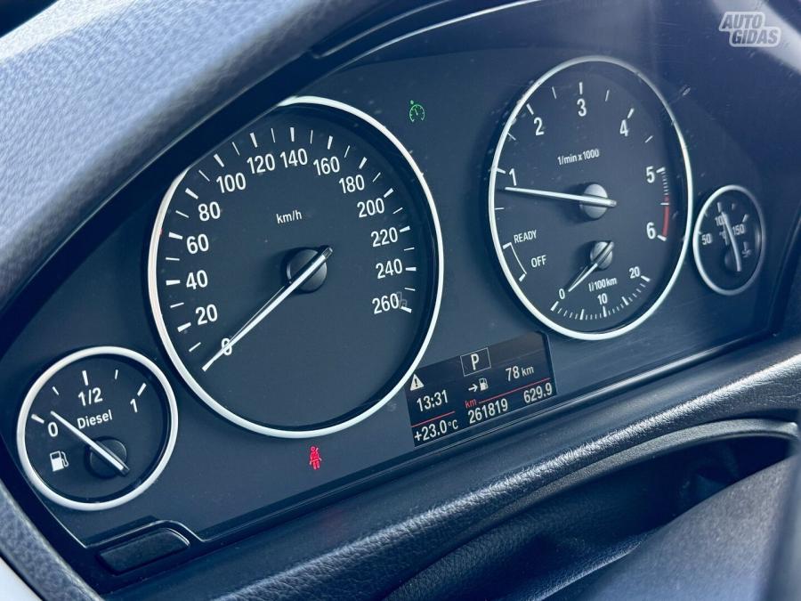 BMW 320 Gran Turismo 2016 in Vilkaviskis, with an engine capacity of 2.00 L and mileage of 262 thousand km for 11500 €, photo 12 on AUTOMOTO.COM.LV