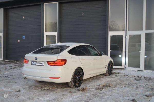 White BMW 320 Gran Turismo 2013 in Kaunas, with an engine capacity of 2.00 L and mileage of 220 thousand km for 10300 €, photo 6 on AUTOMOTO.COM.LV