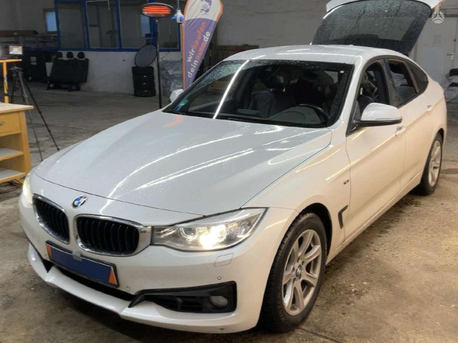 Balts BMW 320 Gran Turismo 2013 Kauņa, ar dzinēja tilpumu 2.00 L un nobraukumu 336 tūkst. km par 10999 €, foto 1 vietnē AUTOMOTO.COM.LV