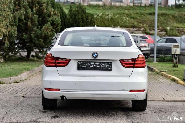 White BMW 320 Gran Turismo 2014 in Kretinga, with an engine capacity of 2.00 L and mileage of 312 thousand km for 9150 €, photo 7 on AUTOMOTO.COM.LV