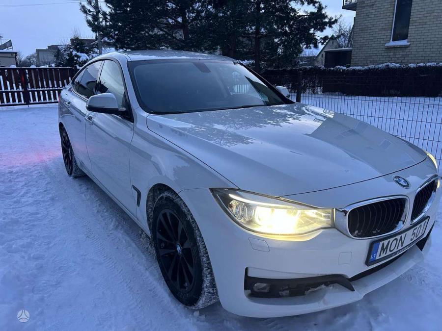 White BMW 320 Gran Turismo 2014 in Kaunas, with an engine capacity of 2.00 L and mileage of 277 thousand km for 10350 €, photo 2 on AUTOMOTO.COM.LV