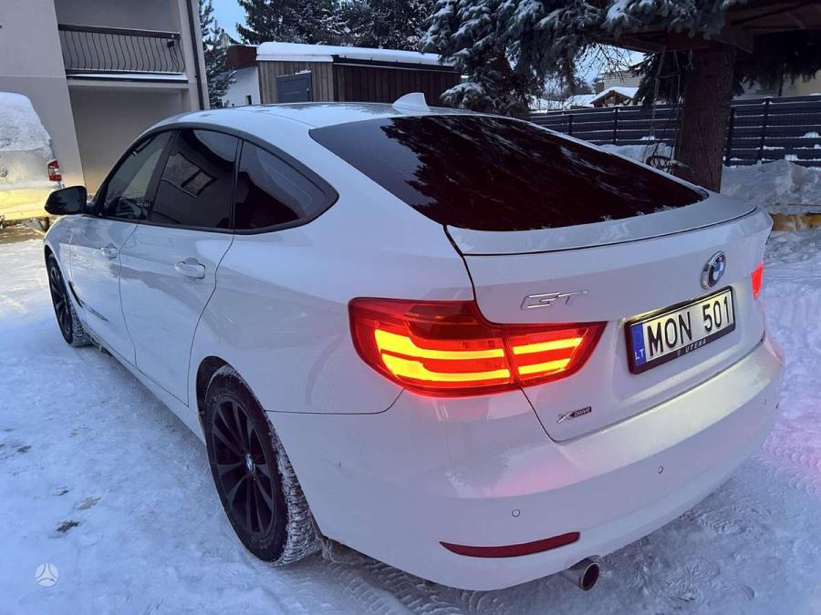 White BMW 320 Gran Turismo 2014 in Kaunas, with an engine capacity of 2.00 L and mileage of 277 thousand km for 10350 €, photo 3 on AUTOMOTO.COM.LV