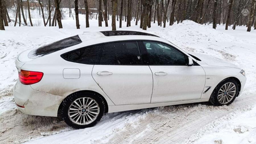 Balts BMW 320 Gran Turismo 2014 Panevēža, ar dzinēja tilpumu 2.00 L un nobraukumu 266 tūkst. km par 10000 €, foto 7 vietnē AUTOMOTO.COM.LV