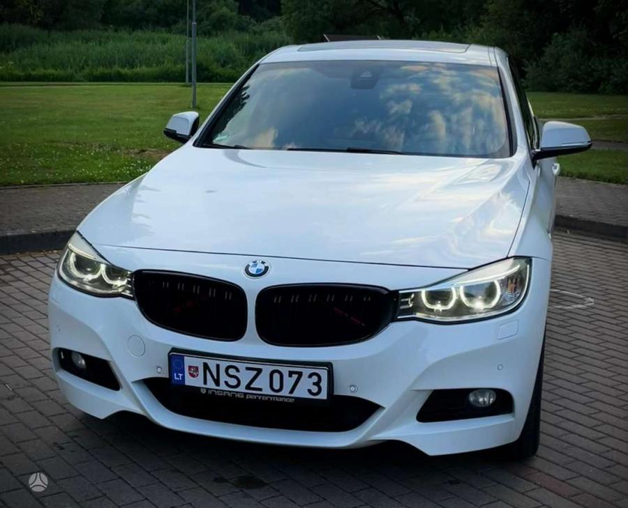 White BMW 320 Gran Turismo 2014 in Taurage, with an engine capacity of 2.00 L and mileage of 215 thousand km for 12500 €, photo 4 on AUTOMOTO.COM.LV