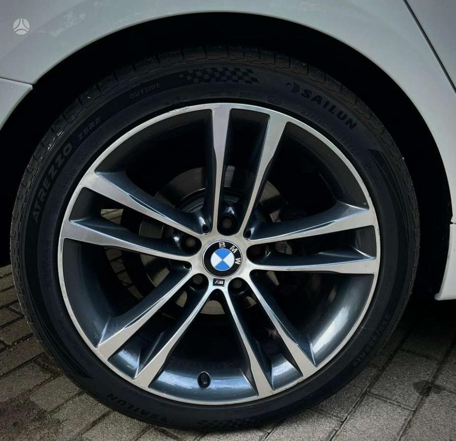White BMW 320 Gran Turismo 2014 in Taurage, with an engine capacity of 2.00 L and mileage of 215 thousand km for 12500 €, photo 17 on AUTOMOTO.COM.LV