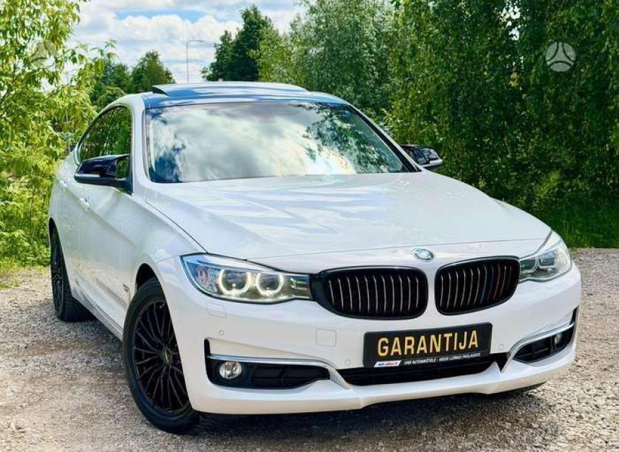 Balts BMW 320 Gran Turismo 2014 Šauļi, ar dzinēja tilpumu 2.00 L un nobraukumu 260 tūkst. km par 14200 €, foto 1 vietnē AUTOMOTO.COM.LV