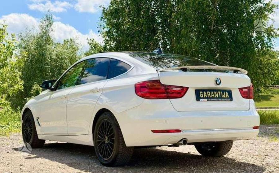Balts BMW 320 Gran Turismo 2014 Šauļi, ar dzinēja tilpumu 2.00 L un nobraukumu 260 tūkst. km par 14200 €, foto 4 vietnē AUTOMOTO.COM.LV