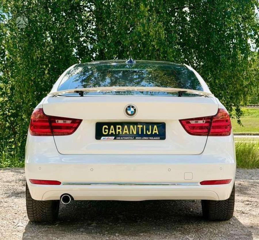 Balts BMW 320 Gran Turismo 2014 Šauļi, ar dzinēja tilpumu 2.00 L un nobraukumu 260 tūkst. km par 14200 €, foto 7 vietnē AUTOMOTO.COM.LV