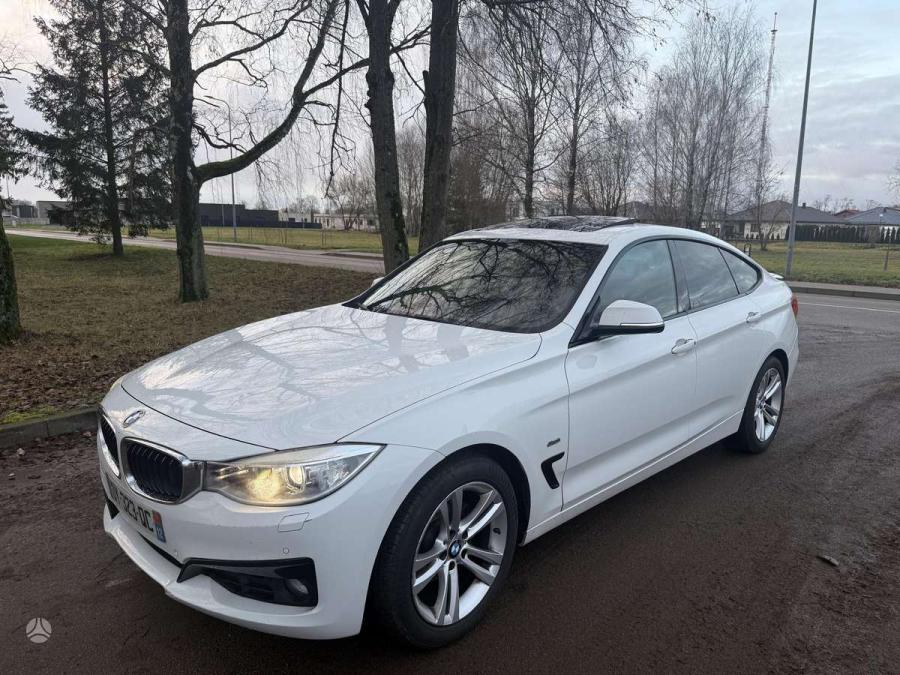 White BMW 320 Gran Turismo 2015 in Taurage, with an engine capacity of 2.00 L and mileage of 310 thousand km for 10700 €, photo 3 on AUTOMOTO.COM.LV