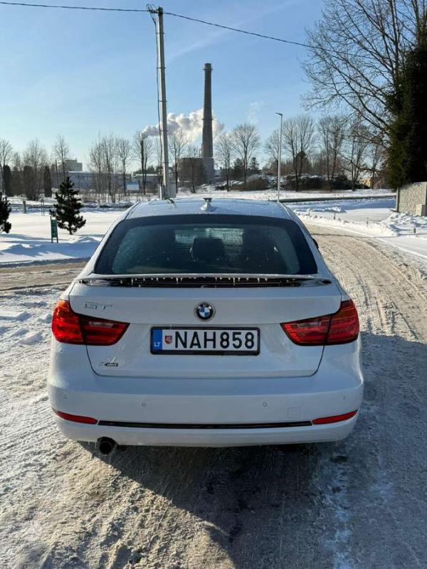 Balts BMW 320 Gran Turismo 2015 Tauragė, ar dzinēja tilpumu 2.00 L un nobraukumu 296 tūkst. km par 10300 €, foto 5 vietnē AUTOMOTO.COM.LV