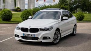 White BMW 320 Gran Turismo 2016 in Elektrenai, with an engine capacity of 2.00 L and mileage of 241 thousand km for 14800 €, photo  on AUTOMOTO.COM.LV