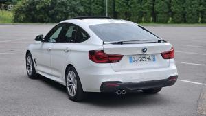 White BMW 320 Gran Turismo 2016 in Elektrenai, with an engine capacity of 2.00 L and mileage of 241 thousand km for 14800 €, photo 4 on AUTOMOTO.COM.LV