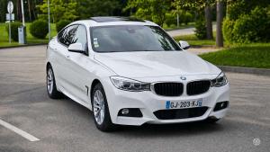 White BMW 320 Gran Turismo 2016 in Elektrenai, with an engine capacity of 2.00 L and mileage of 241 thousand km for 14800 €, photo 8 on AUTOMOTO.COM.LV