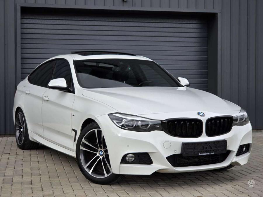 White BMW 320 Gran Turismo 2017 in Kaunas, with an engine capacity of 2.00 L and mileage of 285 thousand km for 16250 €, photo 1 on AUTOMOTO.COM.LV