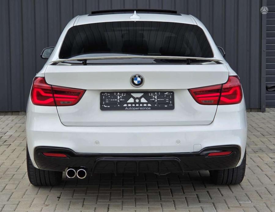 White BMW 320 Gran Turismo 2017 in Kaunas, with an engine capacity of 2.00 L and mileage of 285 thousand km for 16250 €, photo 8 on AUTOMOTO.COM.LV