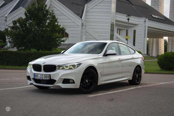 White BMW 320 Gran Turismo 2017 in Elektrenai, with an engine capacity of 2.00 L and mileage of 280 thousand km for 14950 €, photo 3 on AUTOMOTO.COM.LV