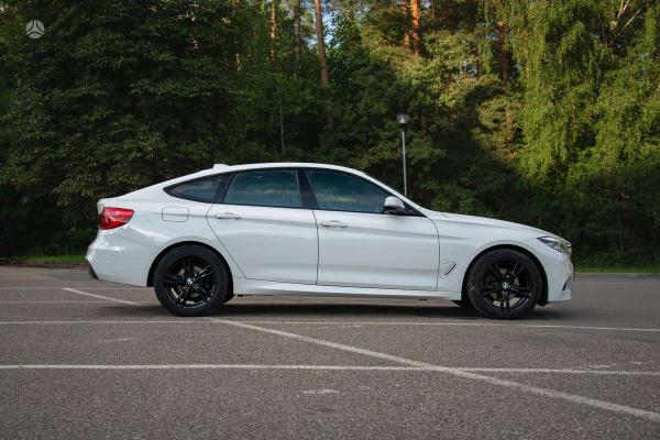 White BMW 320 Gran Turismo 2017 in Elektrenai, with an engine capacity of 2.00 L and mileage of 280 thousand km for 14950 €, photo 8 on AUTOMOTO.COM.LV