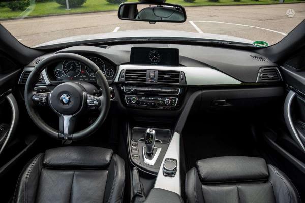 White BMW 320 Gran Turismo 2017 in Elektrenai, with an engine capacity of 2.00 L and mileage of 280 thousand km for 14950 €, photo 9 on AUTOMOTO.COM.LV